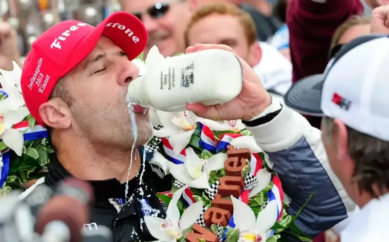 Milk Choice of Indy 500 Drivers Leading to 100% More Wins
